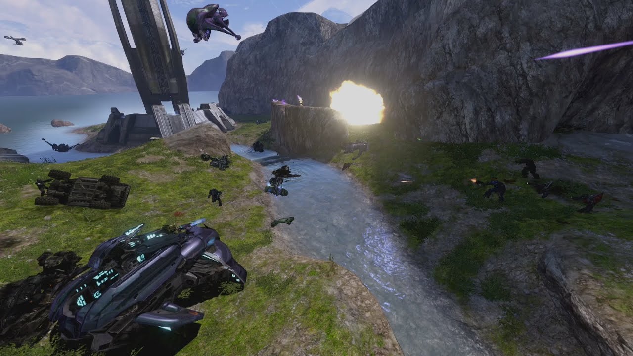 Halo 3 Valhalla Ai Battle - YouTube