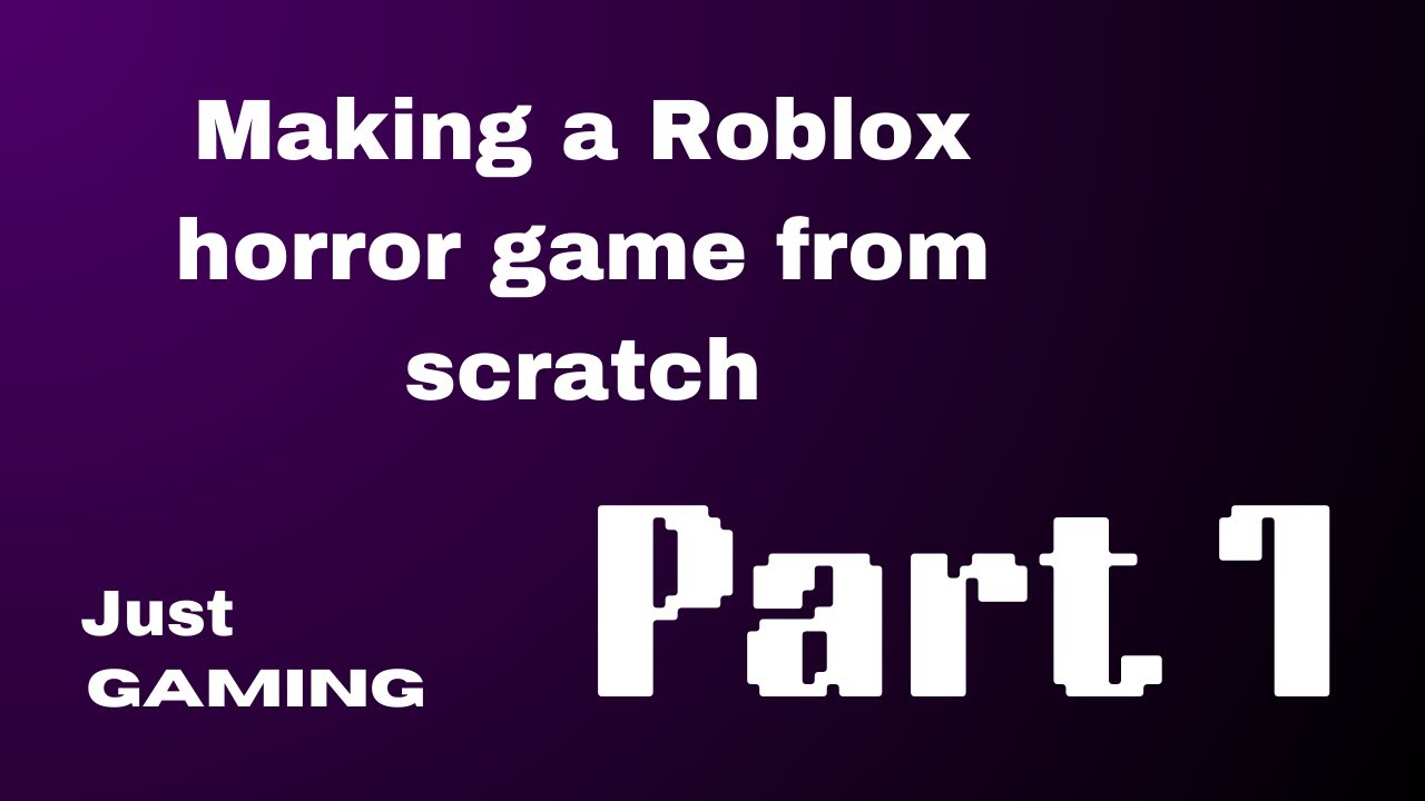 Making a Horror Game: Part 1 - Creating Glitchy - YouTube