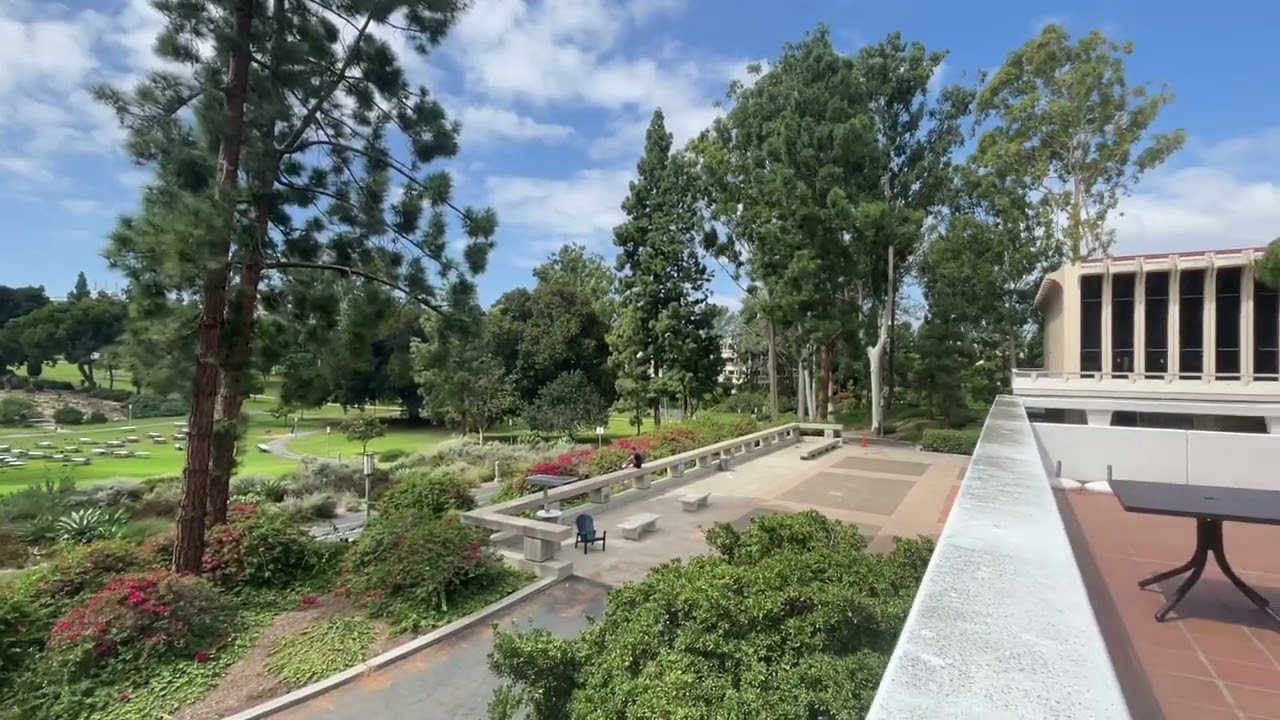 UCI view at the library - YouTube