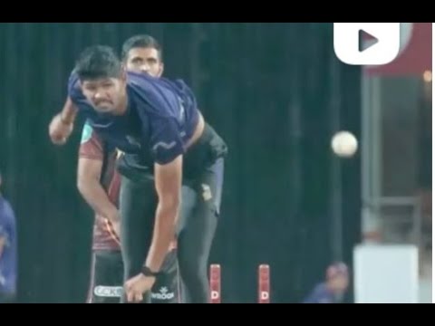 #shorts Batsman Clean Bowled & Stumps Cartwheeling by Pacer Jai Kothari ...
