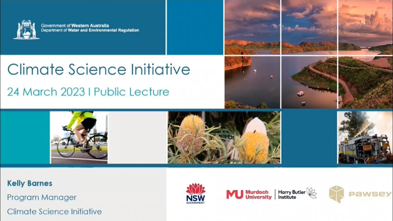 Outline of the Climate Science Initiative - YouTube