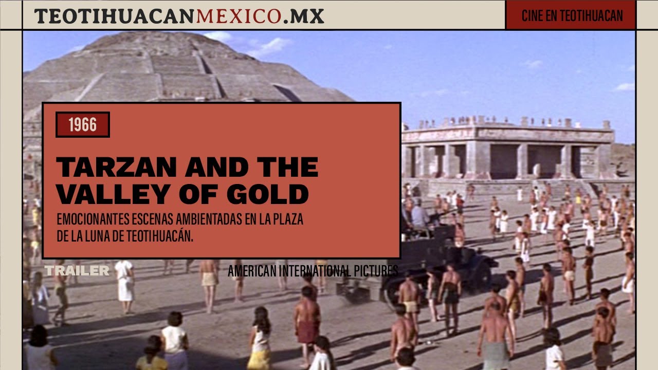 Tarzan en Teotihuacán | Tarzan and the Valley of Gold (1966) | Trailer ...