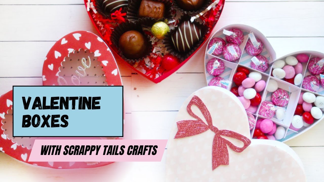 Easy Valentine Heart box - YouTube