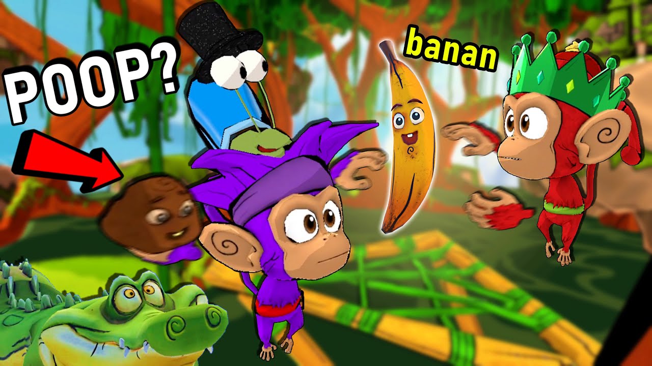 The GREATEST New VR Poop Throwing Monkey Game??? (Monkey See Monkey Doo ...