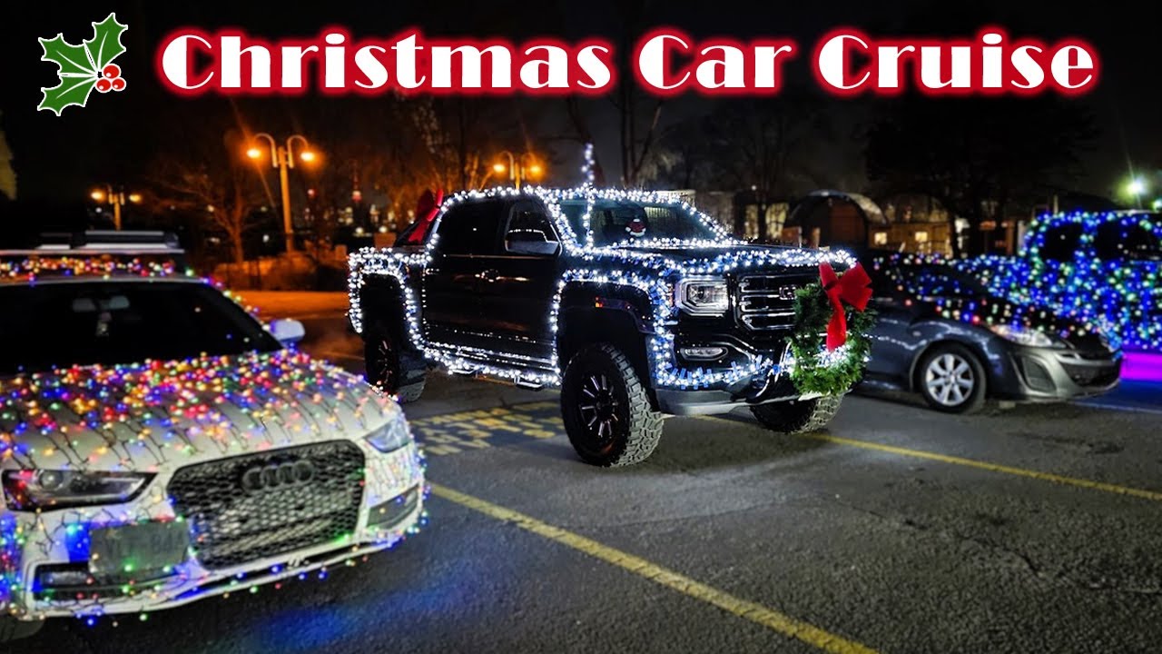 Night Drive 16 - Christmas Car Cruise - YouTube