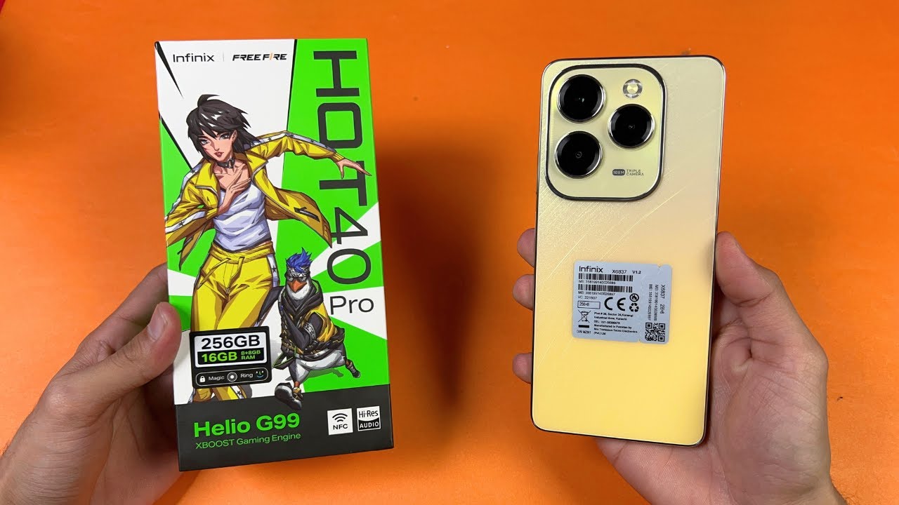 Infinix Hot 40 Pro - Unboxing & Features Overview! - YouTube