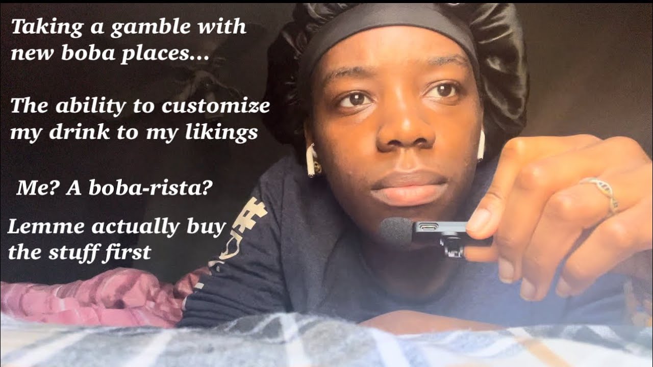 I want to make boba tea at home - gathering the ingredients + chit chat ...