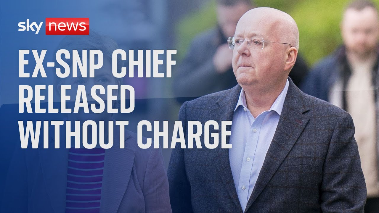 Former SNP chief Peter Murrell released - YouTube