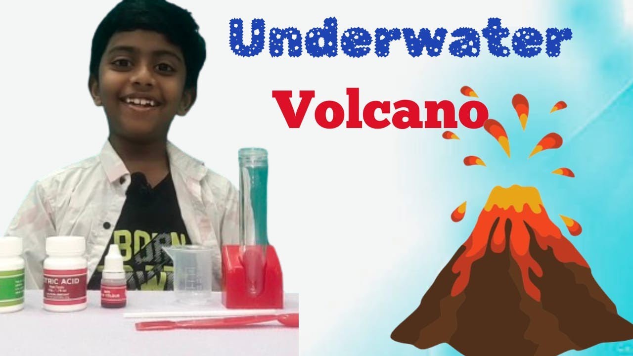 underwater volcano science experiment#science#scienceexperiment # ...