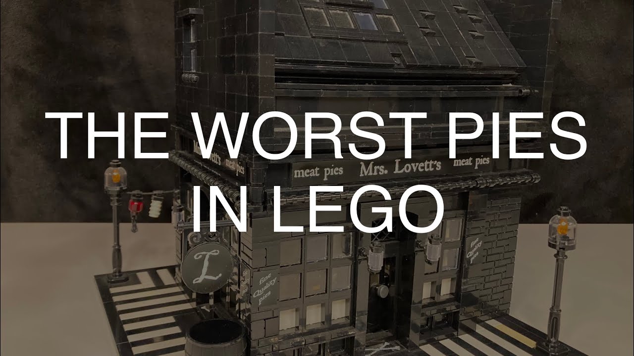 LEGO MOC: MRS LOVETT'S PIE SHOP - SWEENEY TODD - YouTube