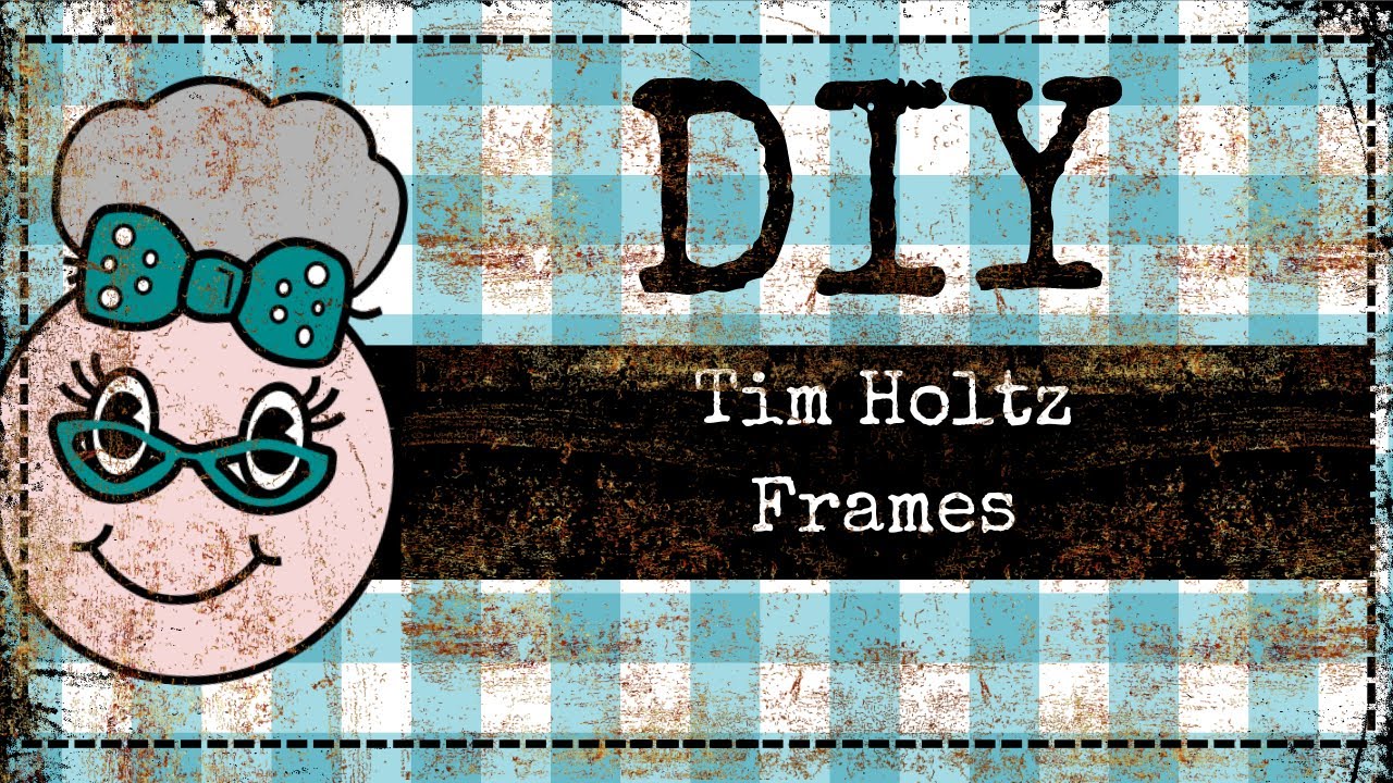 🤩 Try it DIY Tim Holtz Frames #easy #papercraft #beginners - YouTube