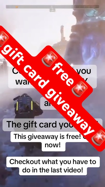 🚨Free gift card giveaway! Get on this now!🚨 #shorts #giveaway # ...