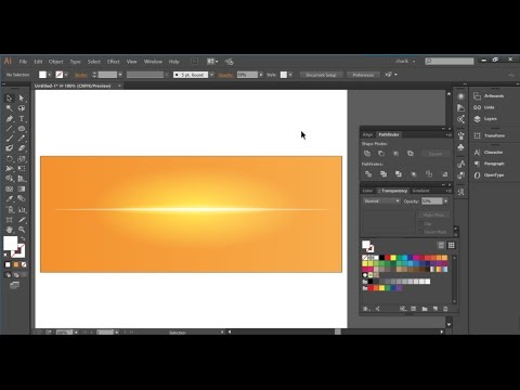 Vector Lighting effect, Color Dodge in Adobe Illustrator - Beginners ...