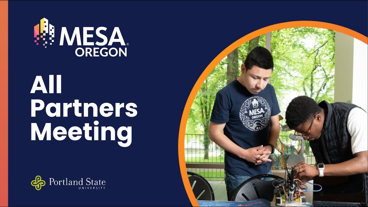 Oregon MESA All Partners Meeting - September 19, 2023 - YouTube