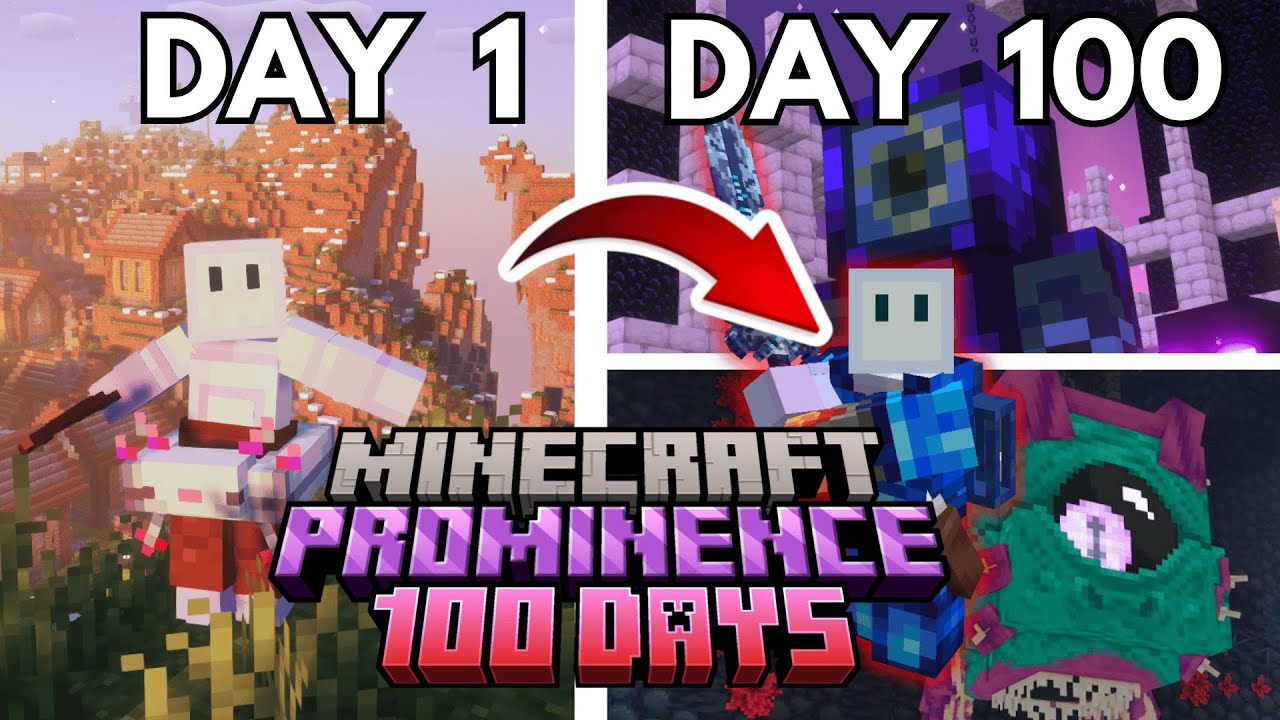 I Survived 100 Days In PROMINENCE RPG MOD PACK (TAMIL) - YouTube