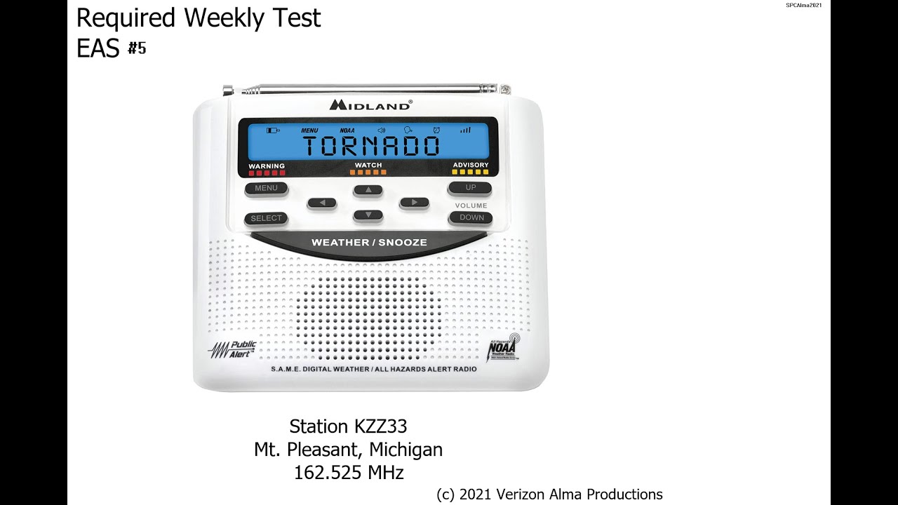 Required Weekly Test EAS #5 - YouTube