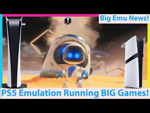 PS5 Emulation Running Astro's Playroom and GTA V...and More!