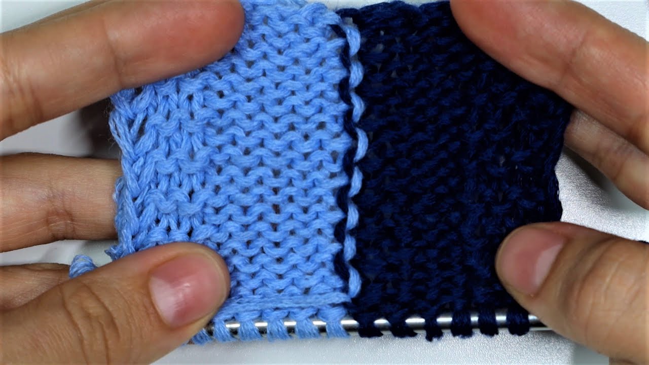 Knitting in the intarsia technique | Simple knitting pattern | Very ...