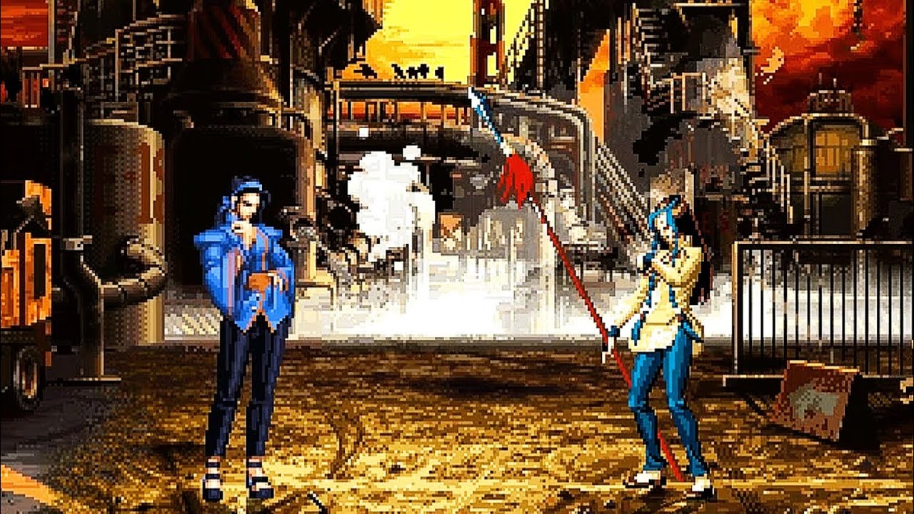 Chizuru vs Shion - KOF Mugen - YouTube