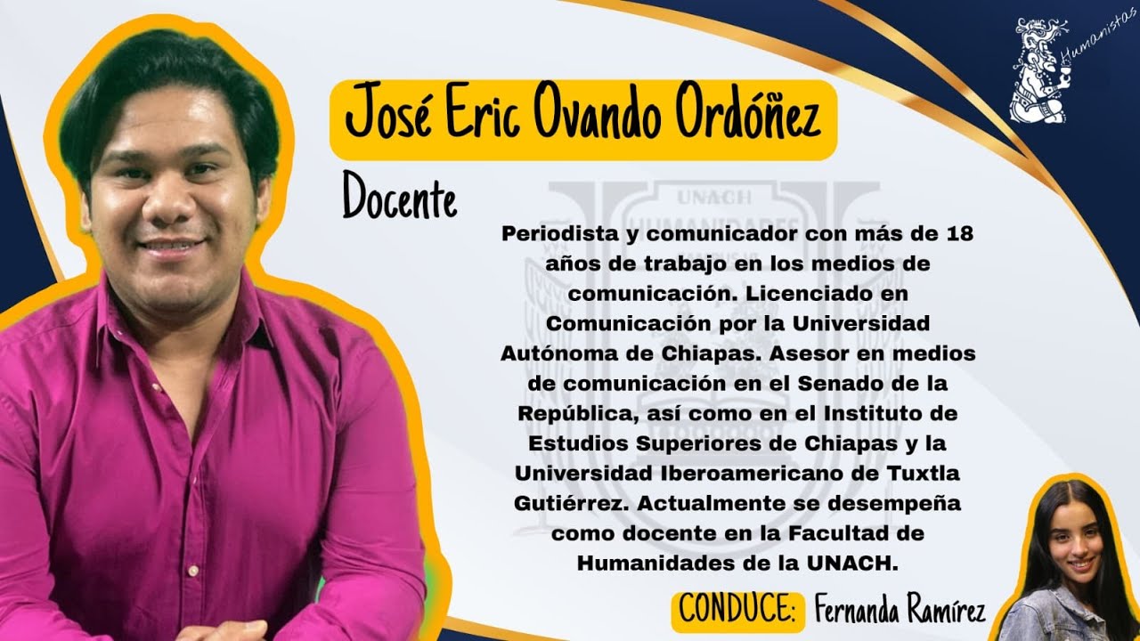 HUMANISTAS MTRO. ERIC OVANDO ORDÓÑEZ - YouTube