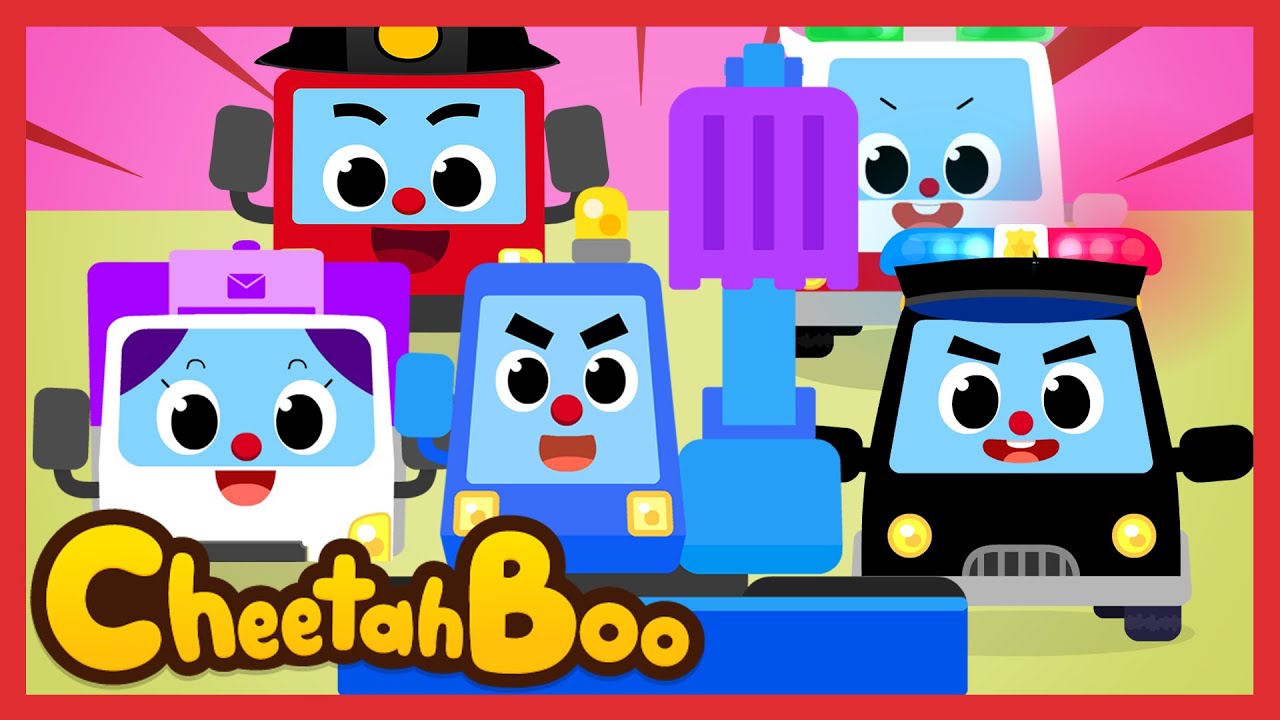 🚓🚑 Go Go Car songs compilation 🚚🚁💨💨 | Vroom Vroom Cars song | Kids song ...