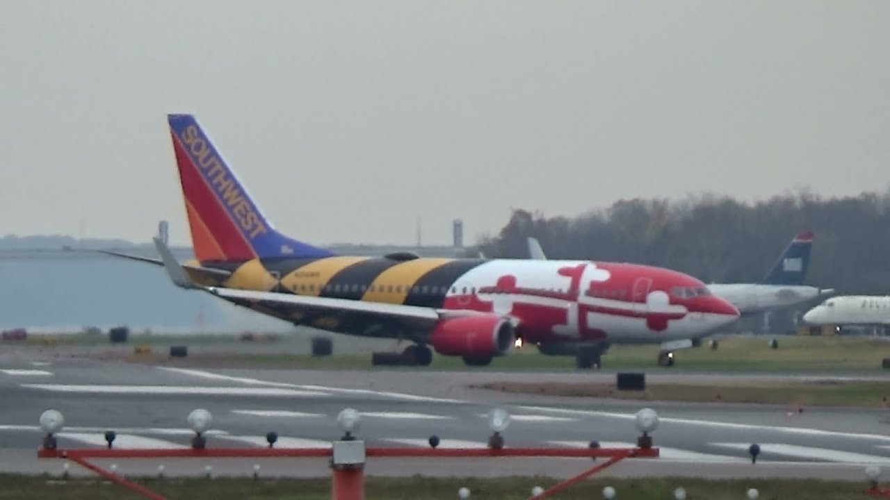 Southwest Airlines 'Maryland One' at DCA - YouTube