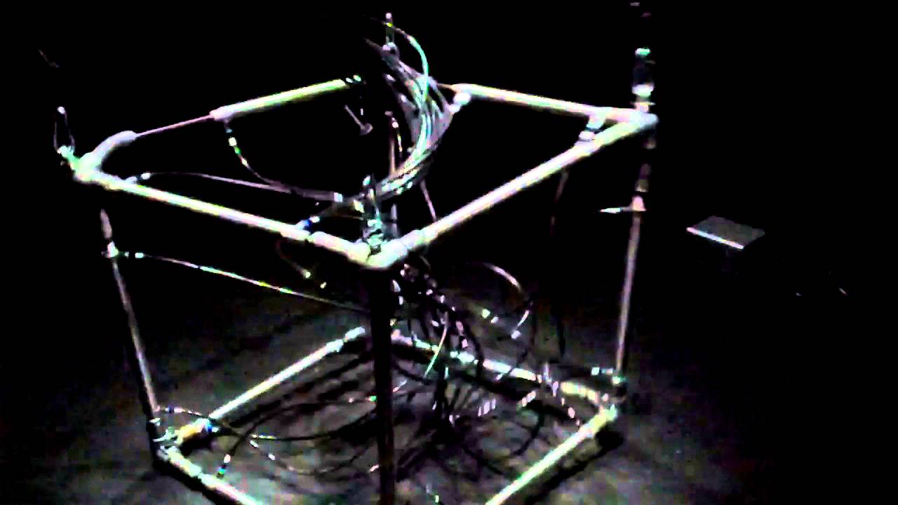 walking cube by 1024 architecture - YouTube