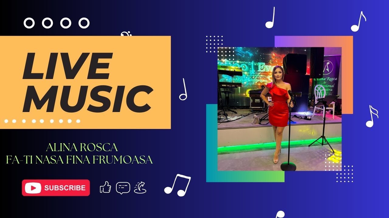 Alina Rosca & Profesional Orchestra - Fa-ti nasa fina frumoasa(live ...