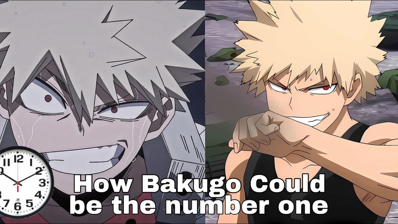 My Hero Academia: How Bakugo Could Become The Number One Hero - YouTube
