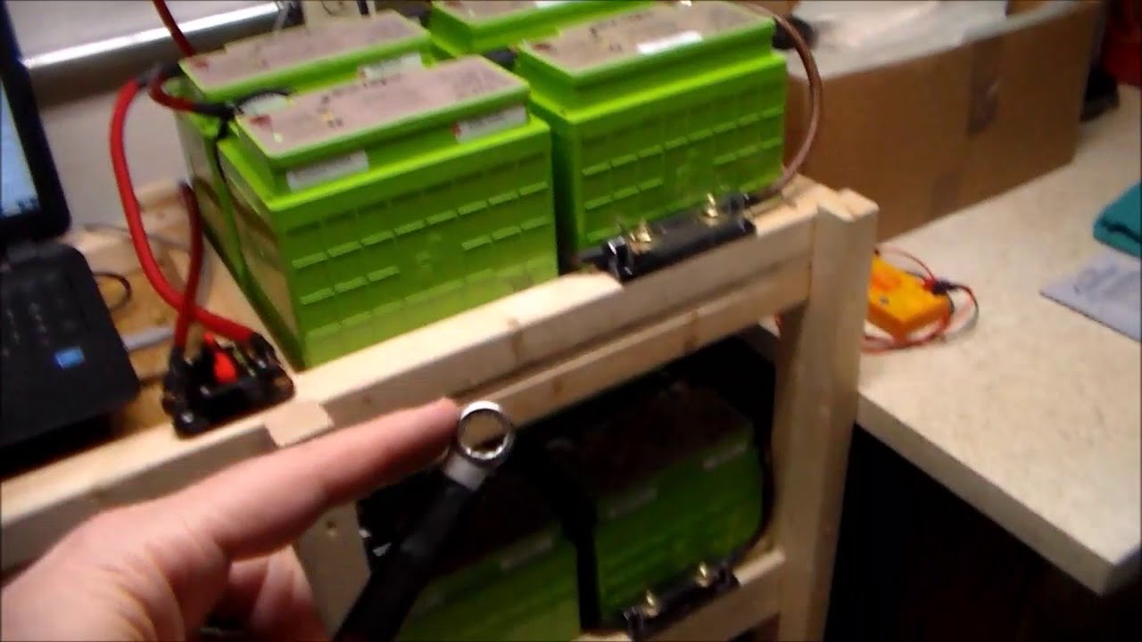 DIY Solar - Episode 7 - Wiring the Batteries - YouTube