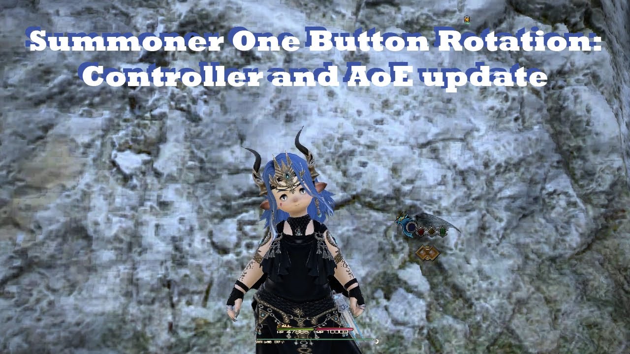 One Button Rotation: Summoner - AoE & Controller update - YouTube
