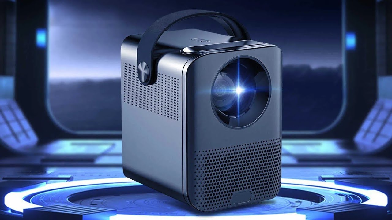 Gleetech Gl-65 Rechargeable 4K Android Projector - YouTube