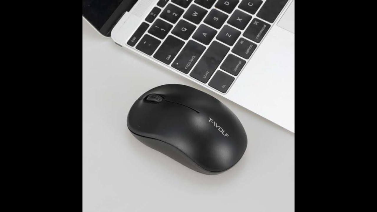 T-WOLF Q4 3 Keys 2.4GHz Wireless Mouse Desktop Computer Notebook Game ...