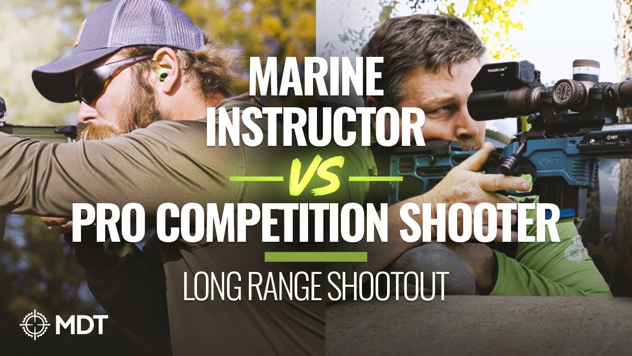 Marine Instructor VS Pro Competition Shooter | Long Range ShootOut ...