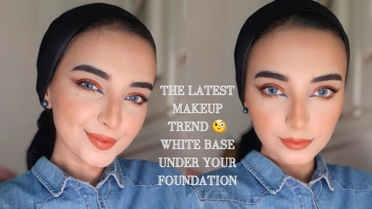 The latest makeup trend 🧐White base under your foundation - YouTube