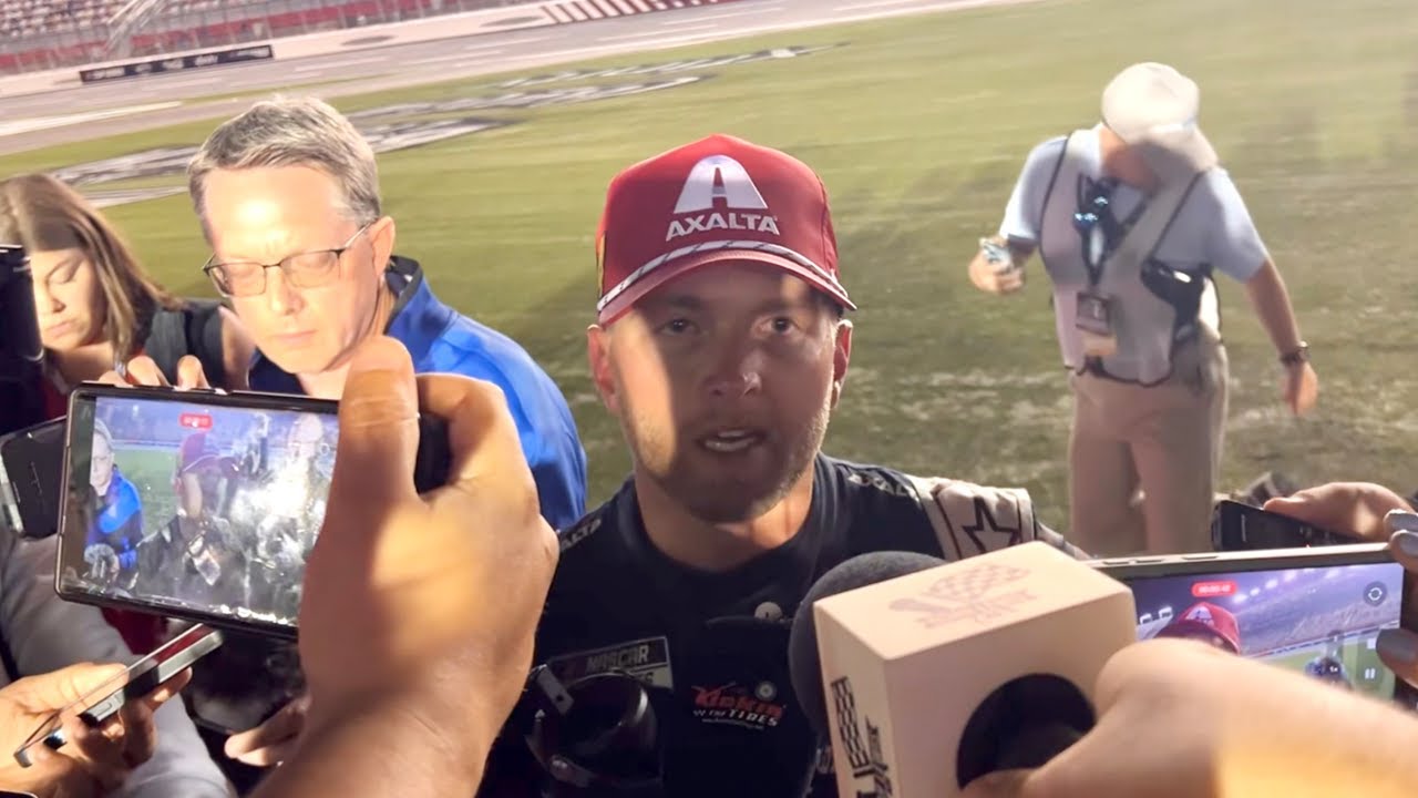 William Byron Frustrated After Coca-Cola 600 Loss - YouTube