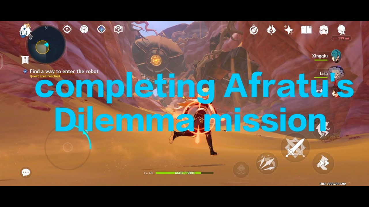 22 level player can complete Afratu Dilemma quest mission help of low ...