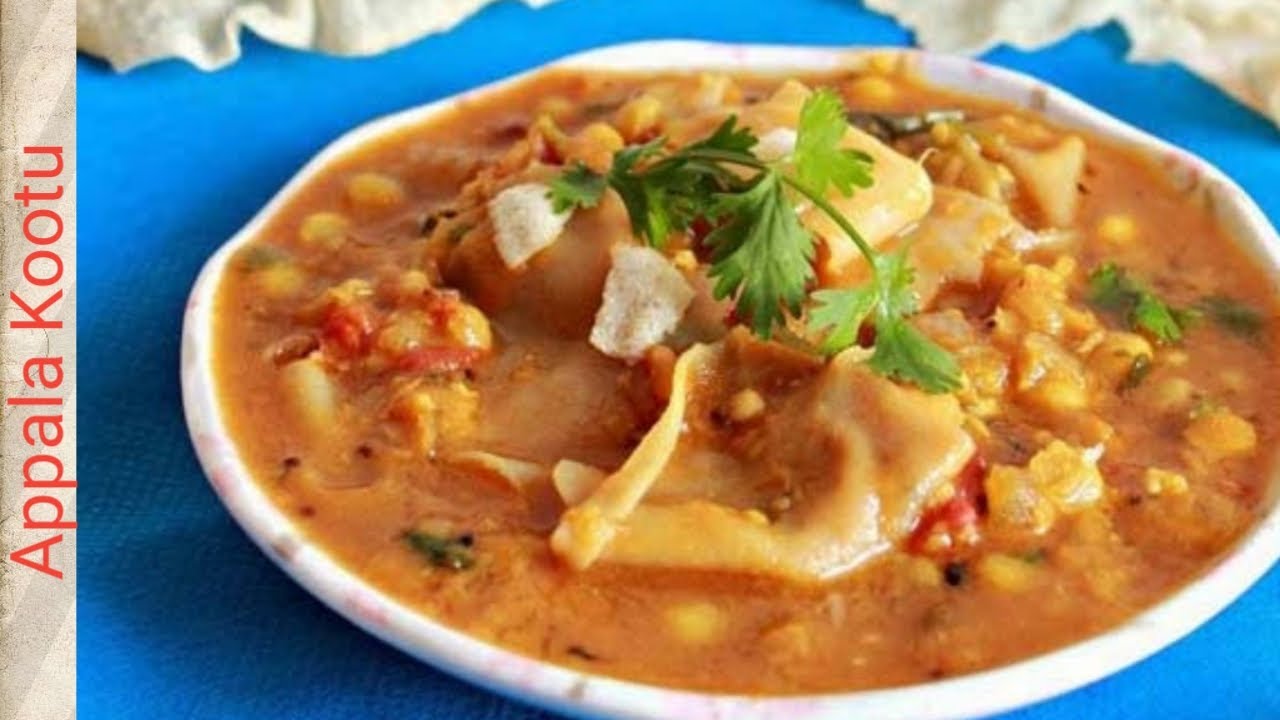 Appala kootu recipe in tamil - YouTube