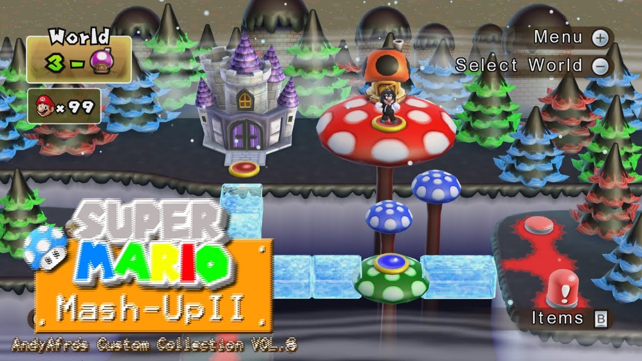 Andy Afro 8 New Super Mario Bros #12 Walkthrough 100% - YouTube