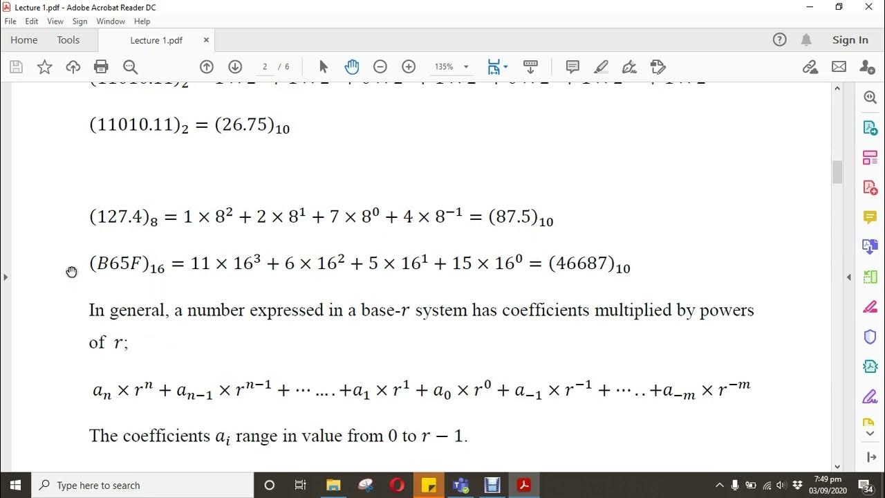 Lecture 1a: Number Systems - YouTube