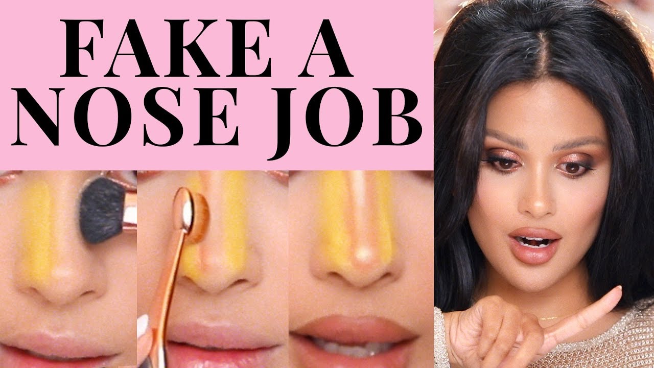 FAKE A NOSE JOB | EASY NOSE CONTOUR - YouTube