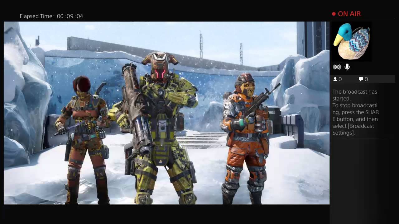 First Ps4 bo3 stream - YouTube