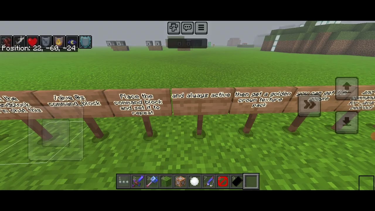 How to make Golden crown🤩#minecraft - YouTube