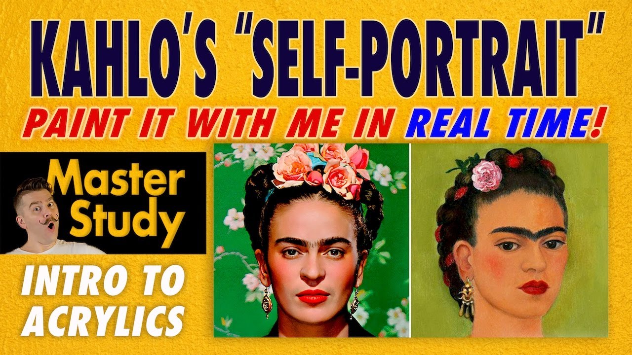 Paint Frida Kahlo's "Self-Portrait for Leon Trotsky" (1937)! Master ...