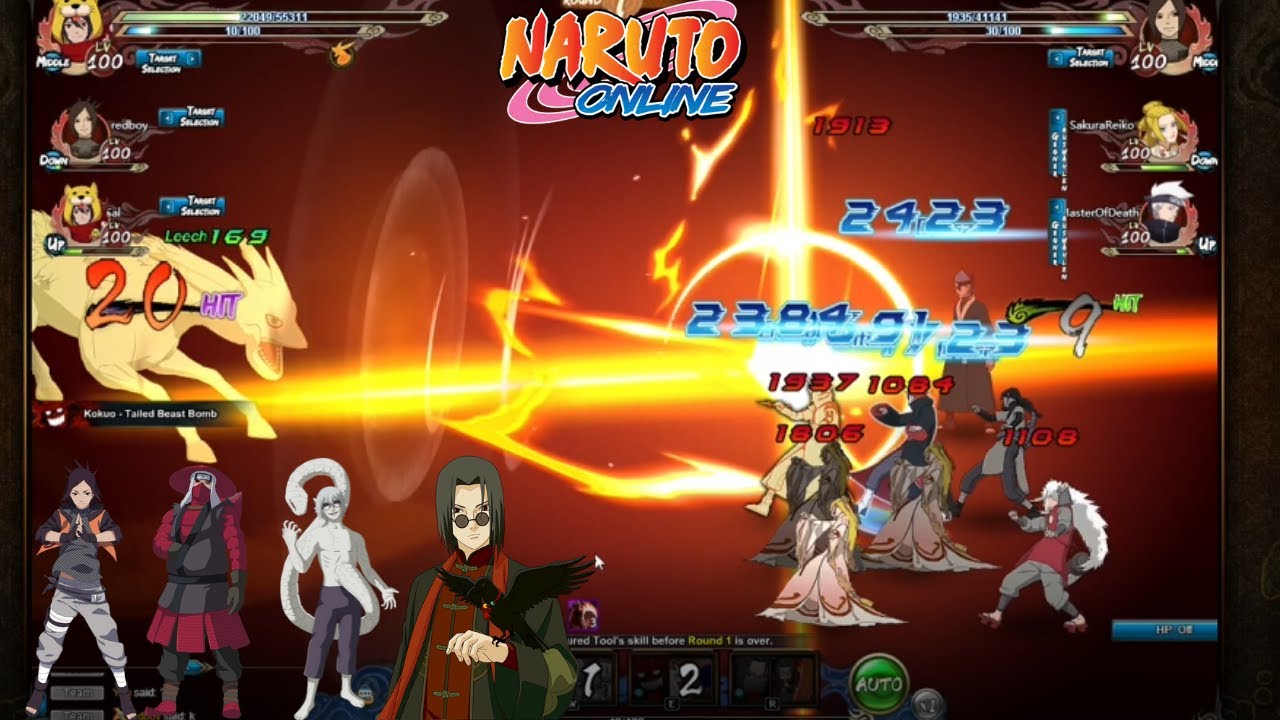 Han Tailed Beast Chakra mode is a beast for 3V3 | Naruto Online - YouTube