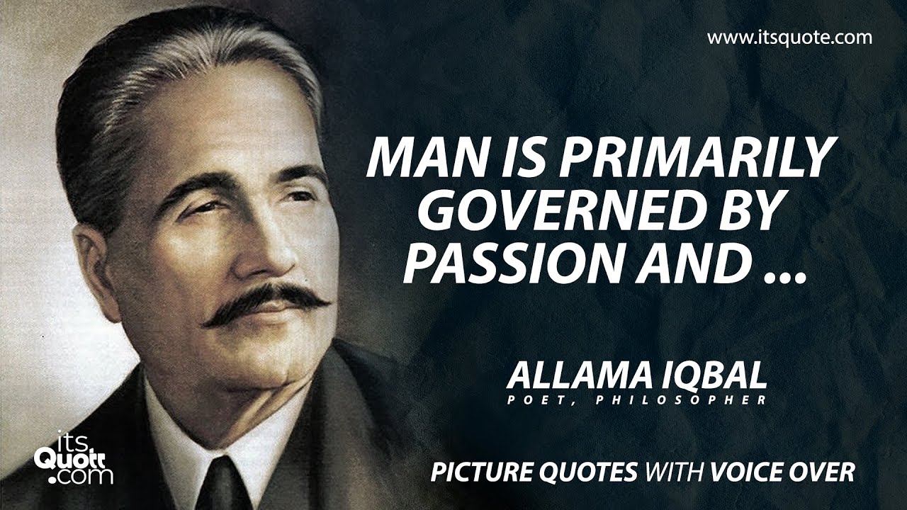Allama Iqbal English Quotes