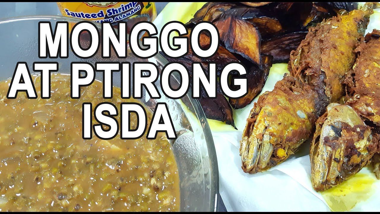 How to cook Monggo at Pritong Isda LUNCH TIME - YouTube