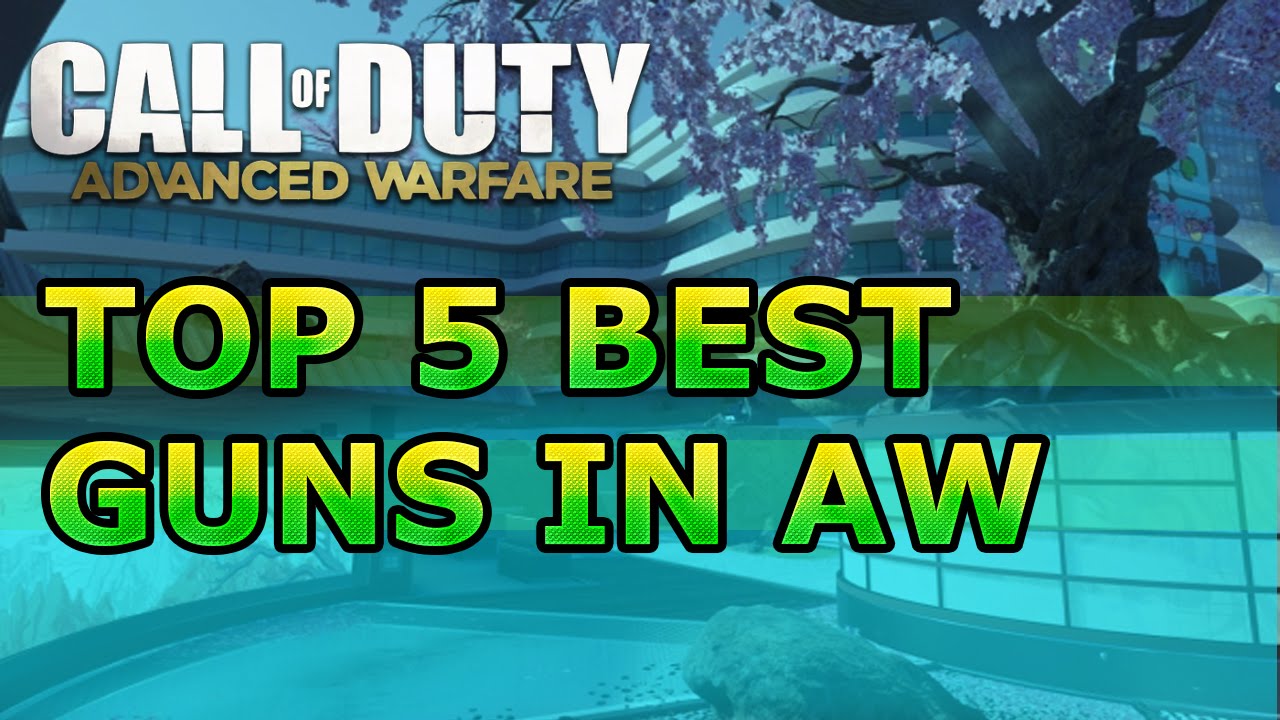 TOP 5 BEST GUNS IN ADVANCED WARFARE - "AE4 Venom gameplay" (CoD AW ...