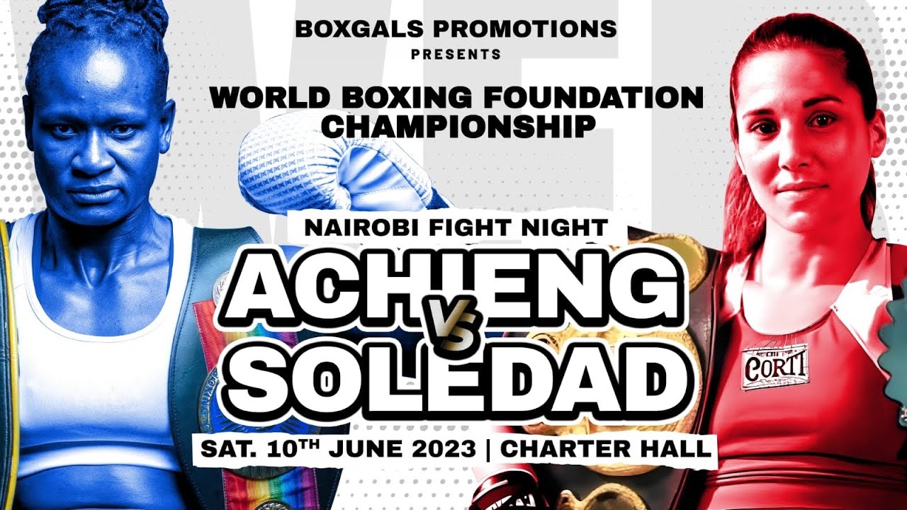 WORLD BOXING FOUNDATION TITLE PRESS CONFERENCE - Sarah Achieng 🇰🇪 ️ vs Edith Soledad 🇦🇷. - YouTube