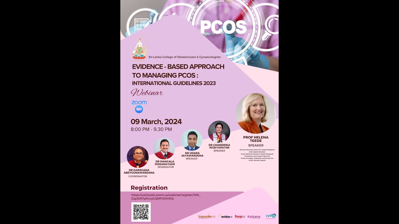 Evidence based approach to Managing PCOS international guidelines 2023 ...